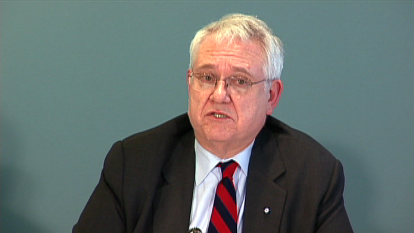 John Hamre of the Center for Strategic and International Studies ...