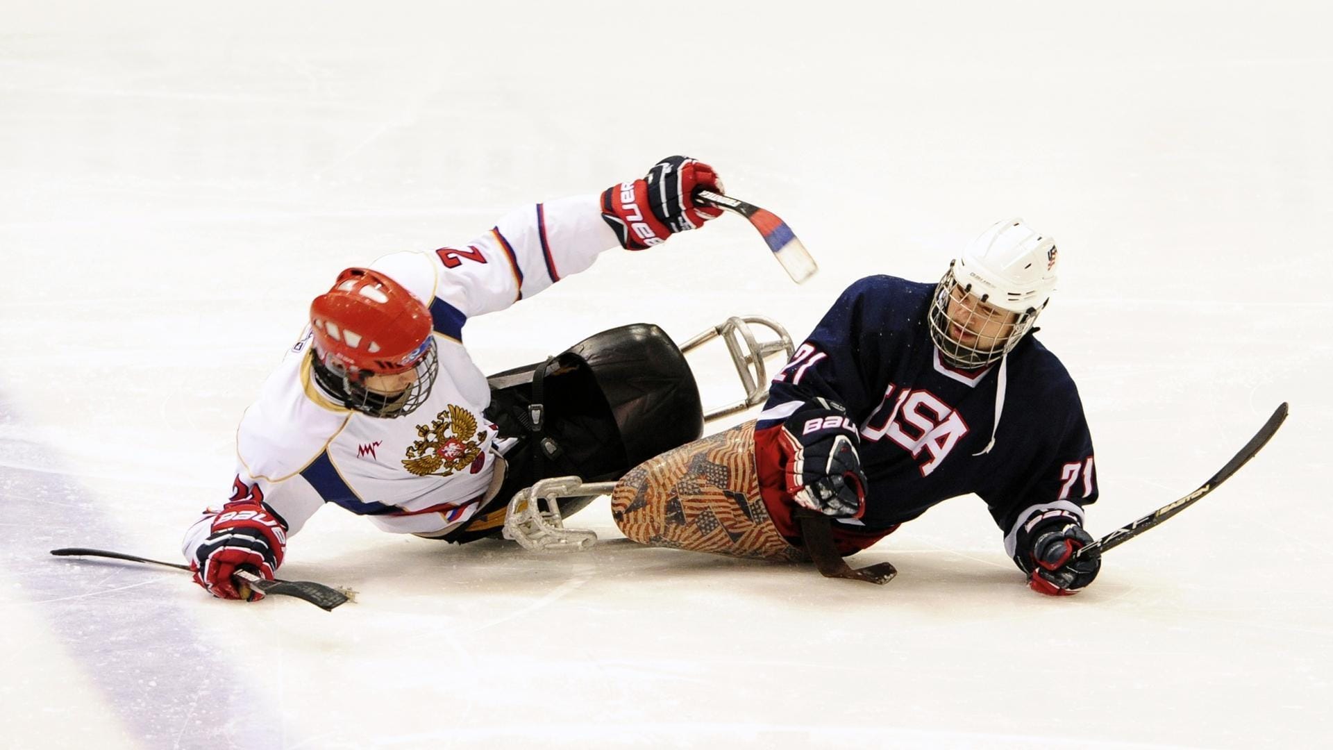 Collisions happen frequently on the ice. See some of the greatest hits!