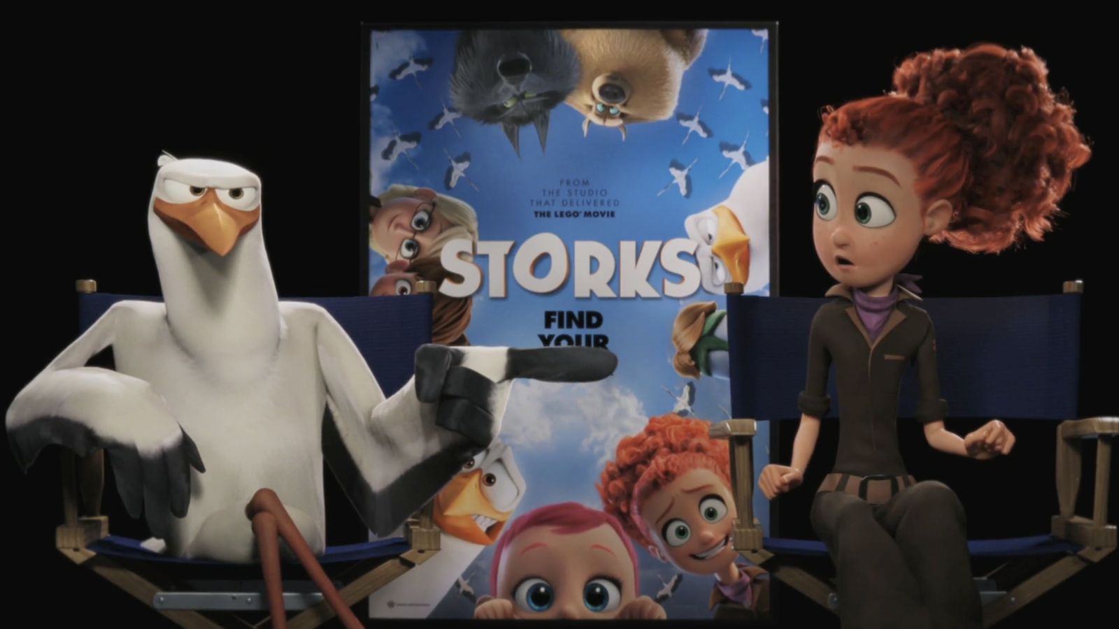 Patrick Stoner interviews the...unique...stars of "Storks." | Cascade PBS