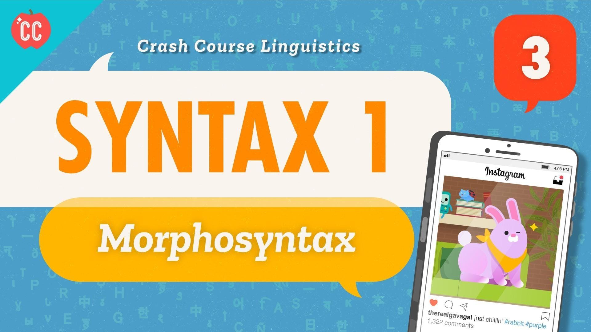 We start our discussion of syntax and how we morph words into questions ...