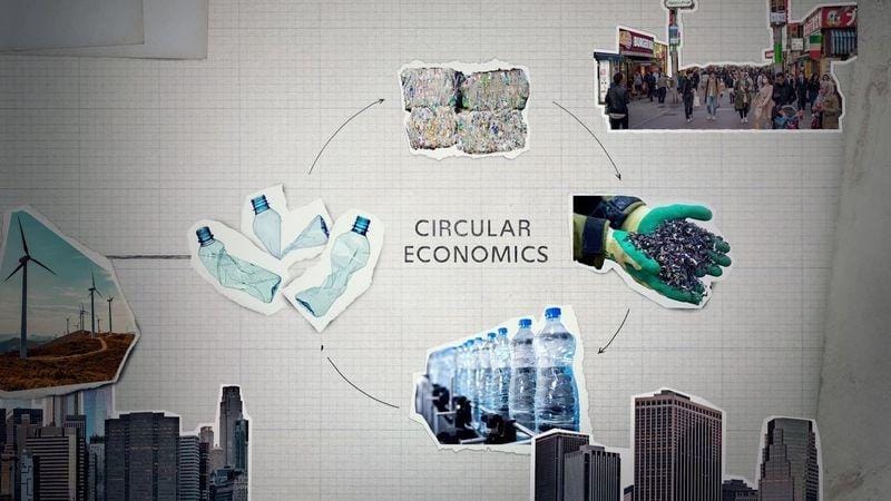 Ellen MacArthur advocates for a more sustainable, circular economy model.