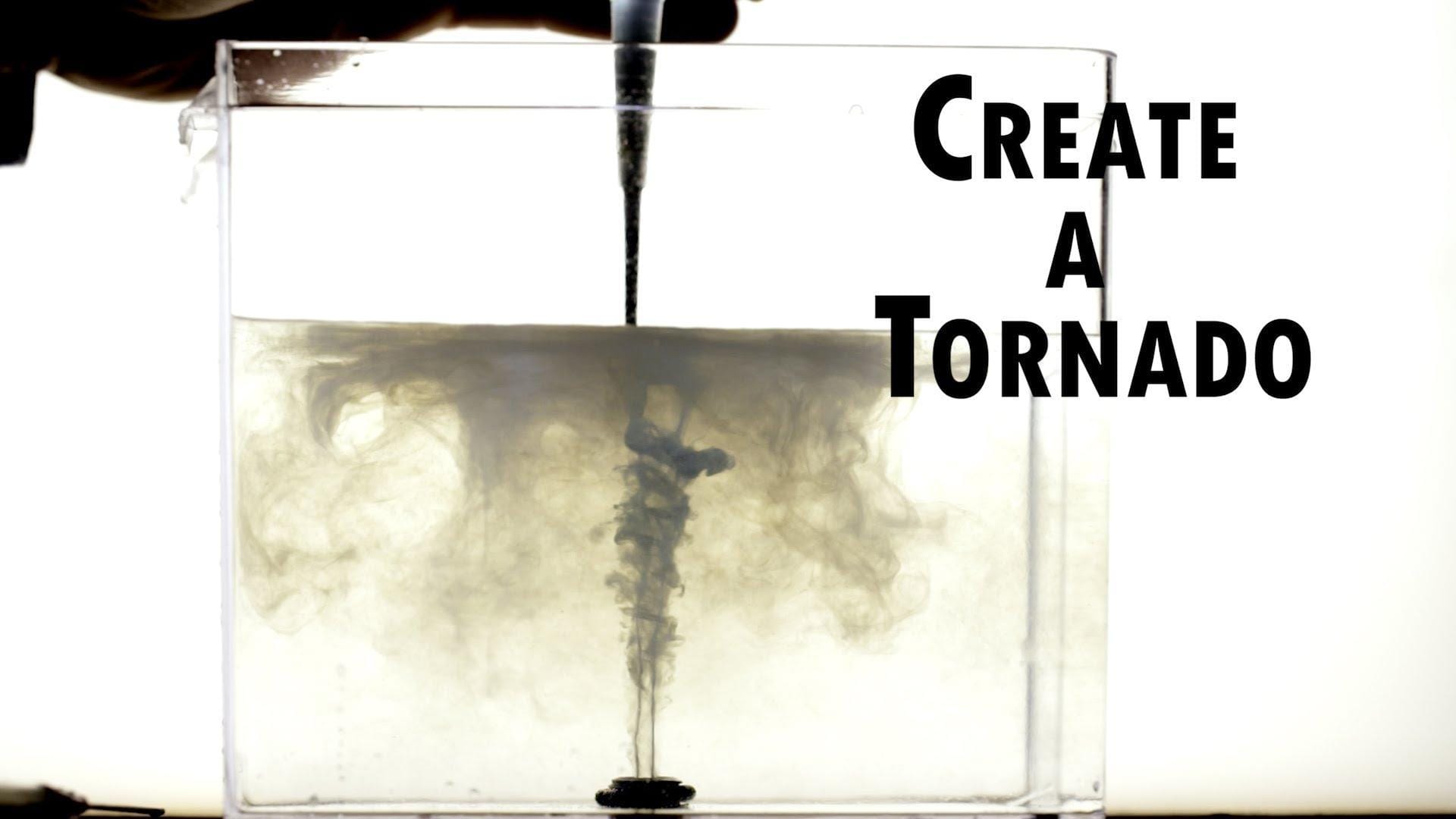 Learn how to create a water vortex. | Cascade PBS
