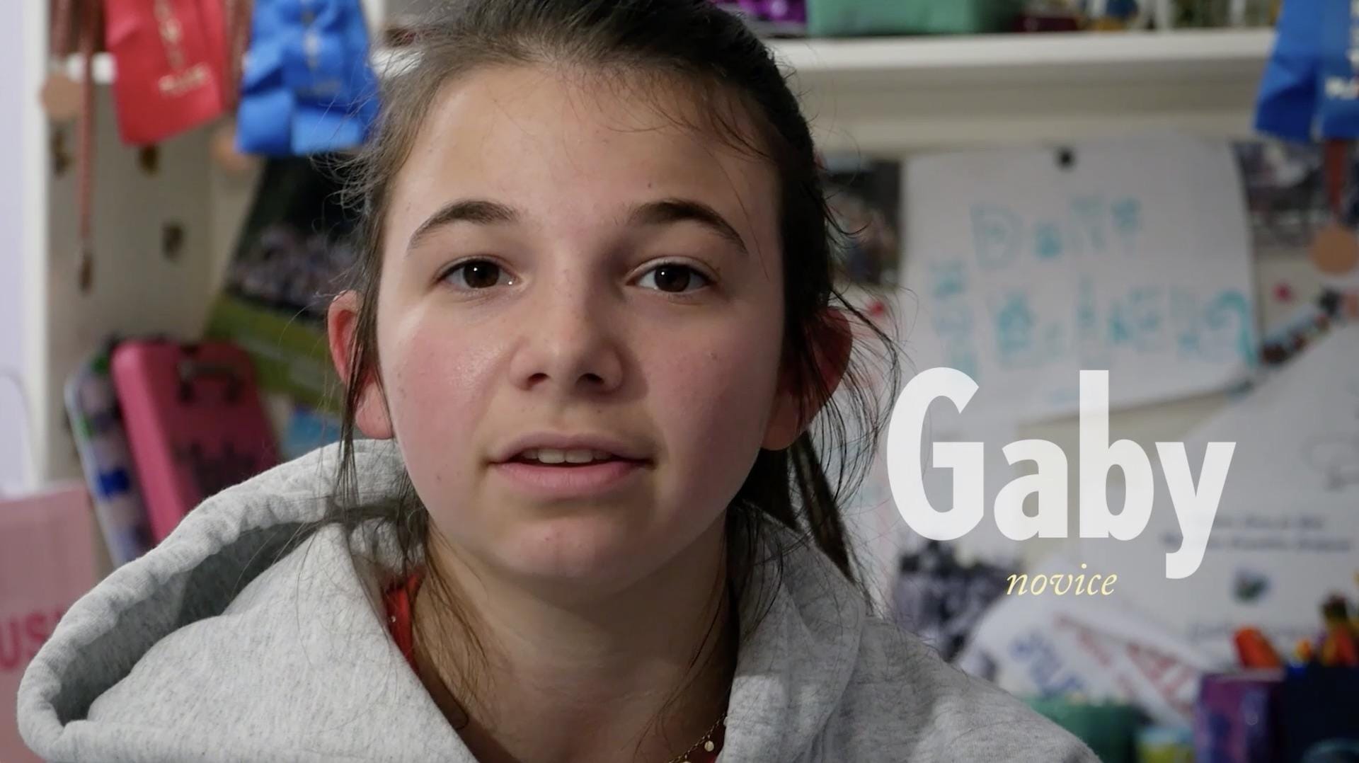 Gaby, a novice, is learning what it takes to stand up for herself as a ...