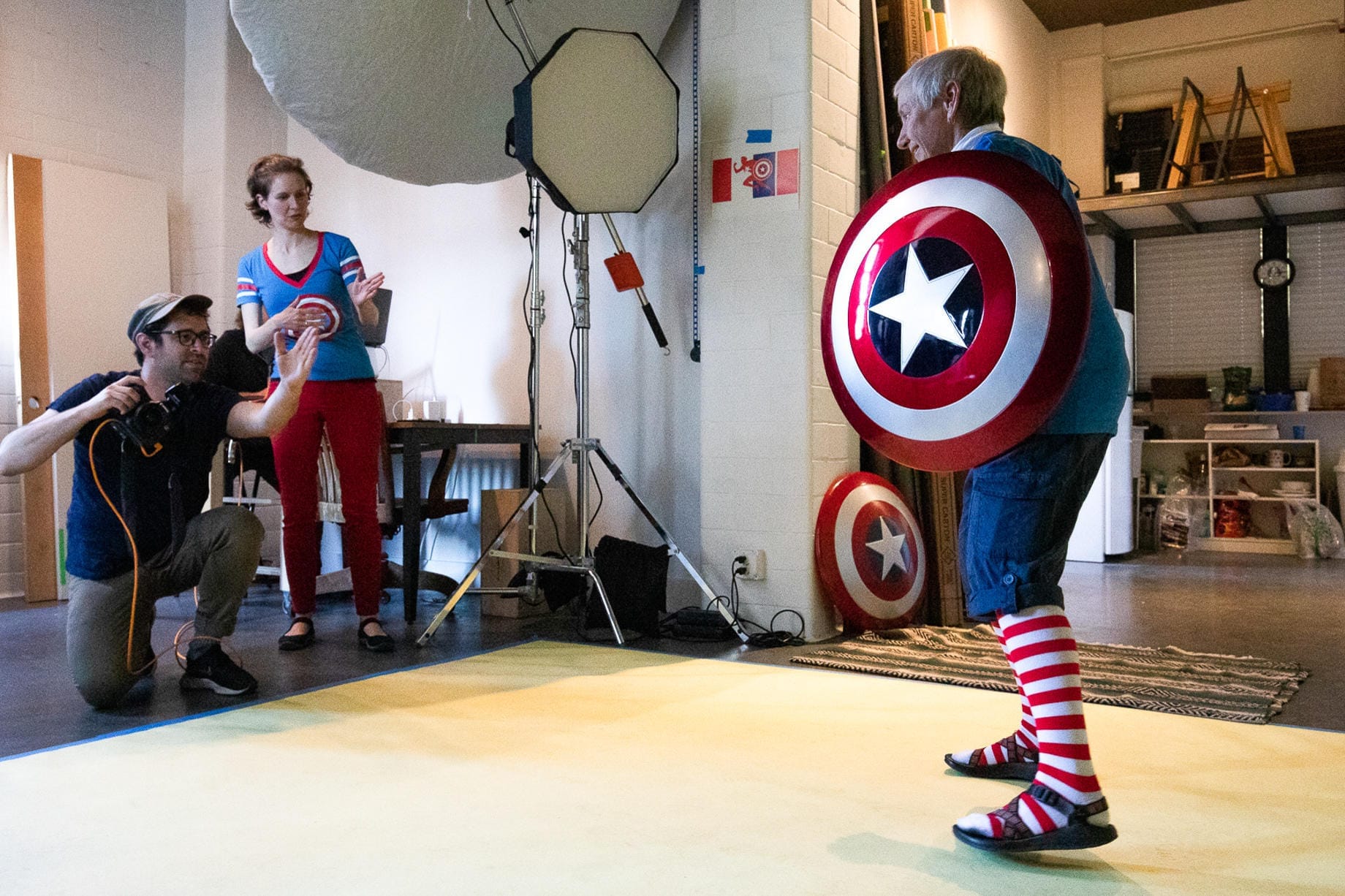 Americans assemble: Meet the artist capturing the superhero in all of ...