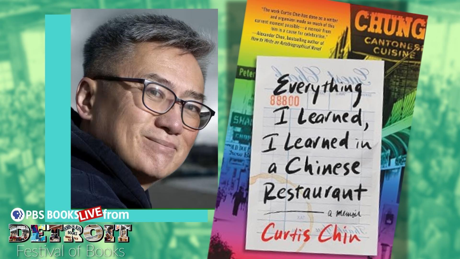 2025 Detroit Festival of Books Interview - Curtis Chin | Cascade PBS