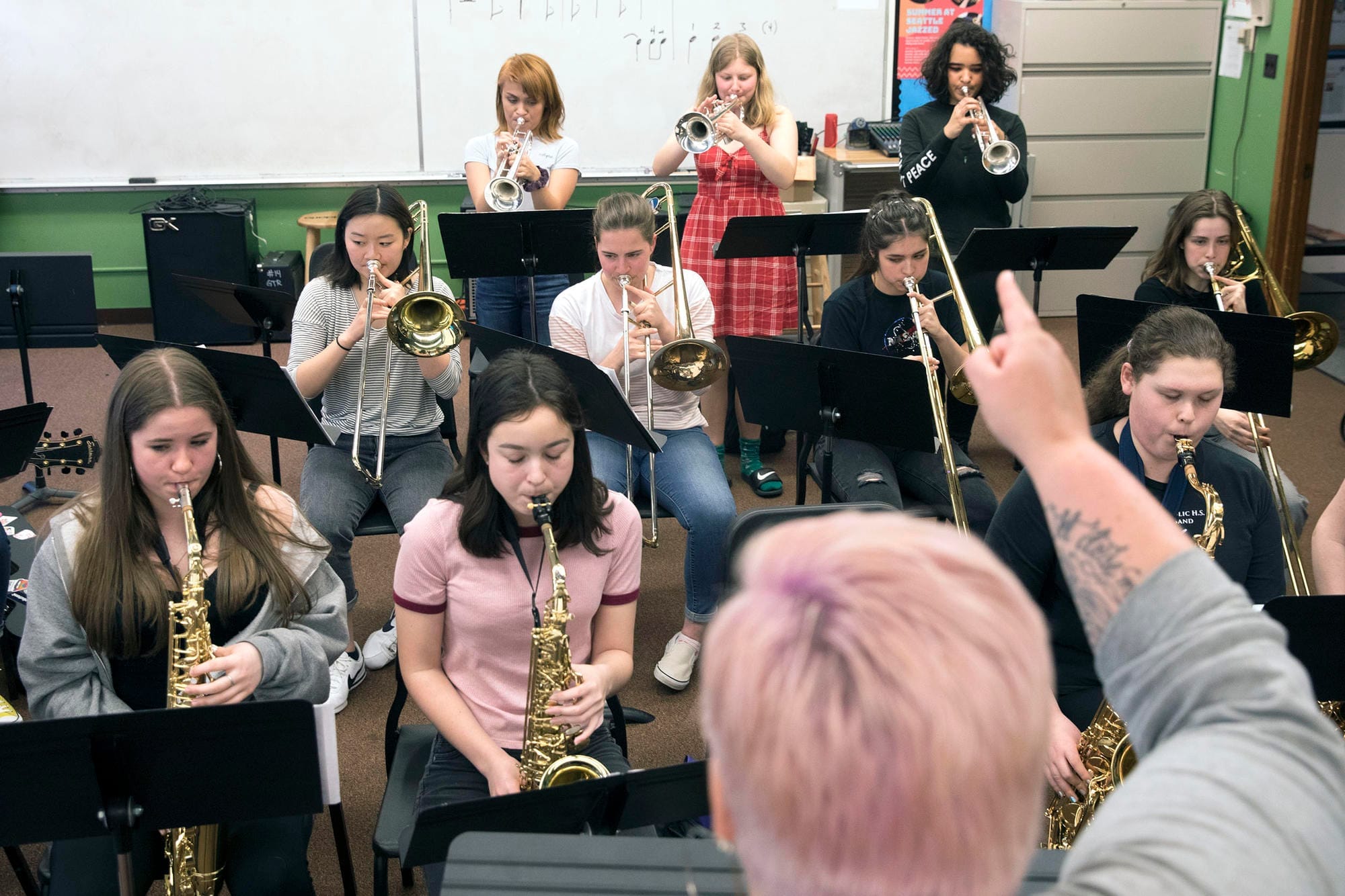 Seattle's all-female high school jazz band heads for national stage ...