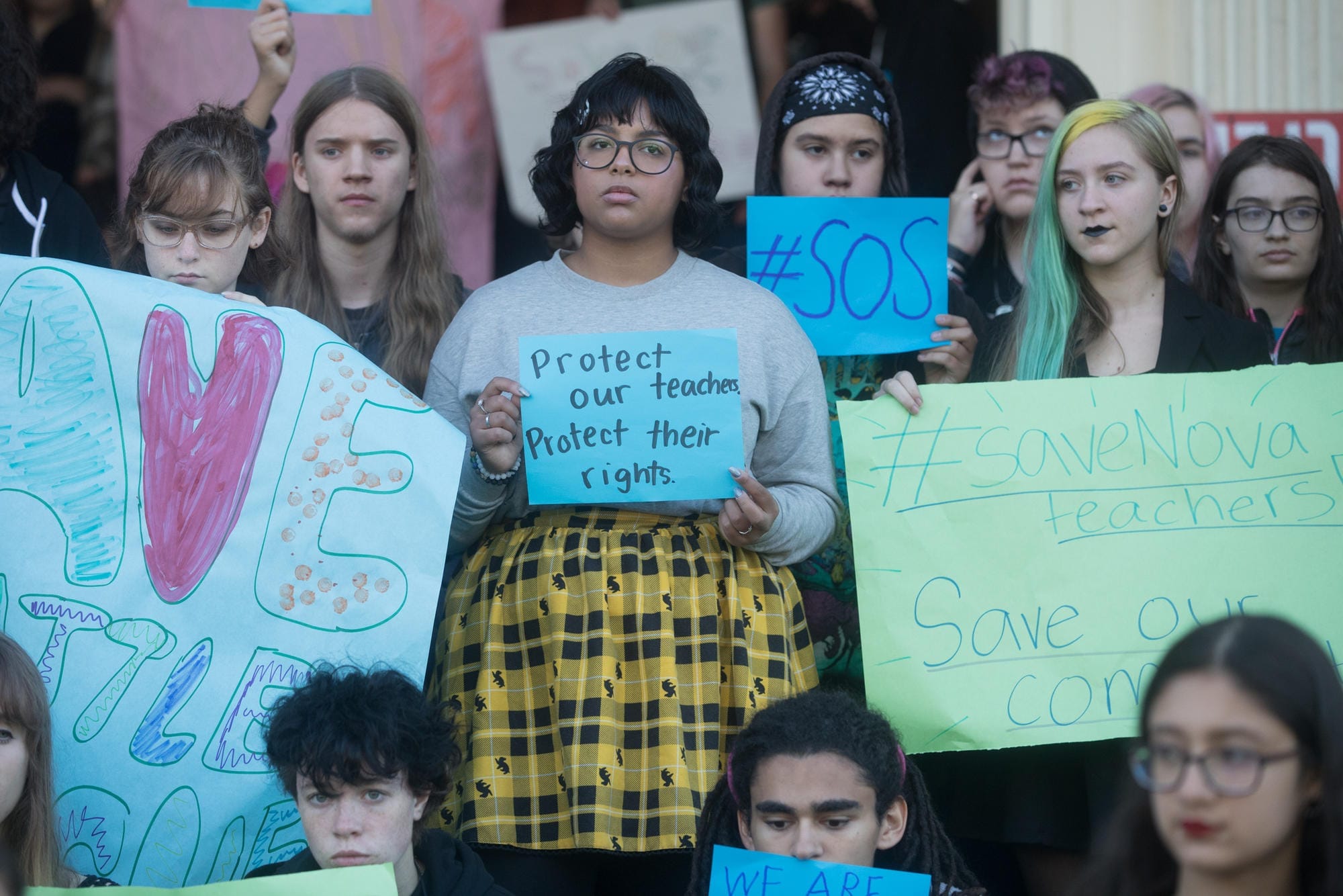 Seattle students protest as district shuffles teachers | Cascade PBS