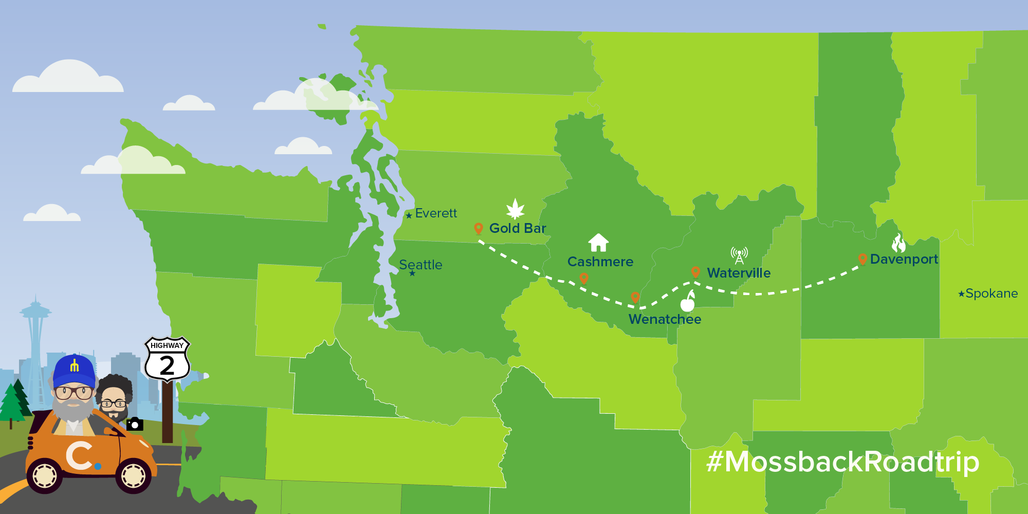 Road Trip: Seattle Travels Highway 2 | Cascade PBS