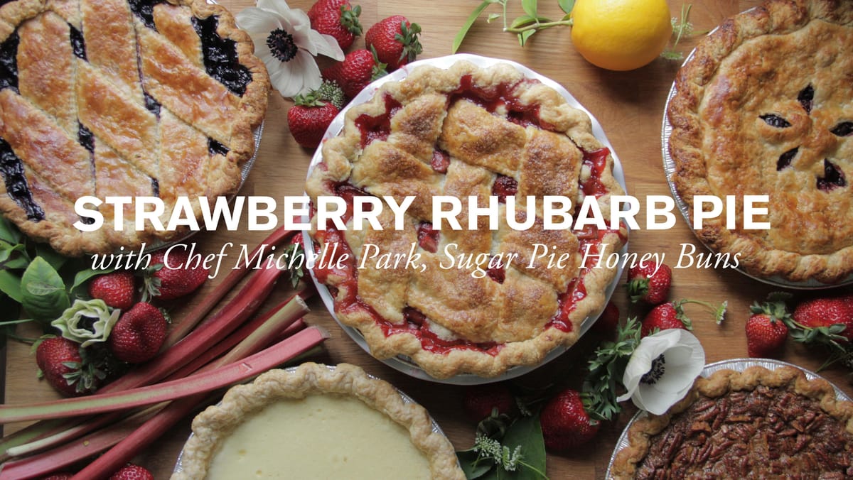 Sweet Strawberry & Rhubarb Pie | Cascade PBS