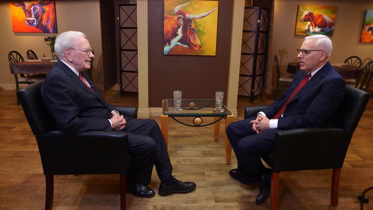 Warren Buffett Interview Excerpt | Cascade PBS