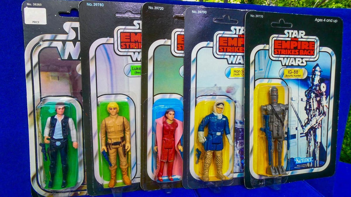 Appraisal: Kenner Star Wars Action Figure Collection, ca. 1980 ...