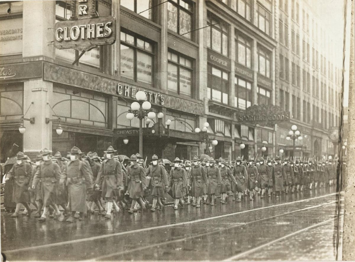 The mask wars of the 1918 flu pandemic | Cascade PBS