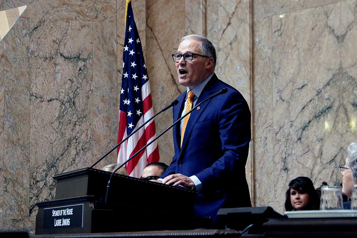 Inslee wants action to curb homelessness and vehicle pollution in 2020 ...