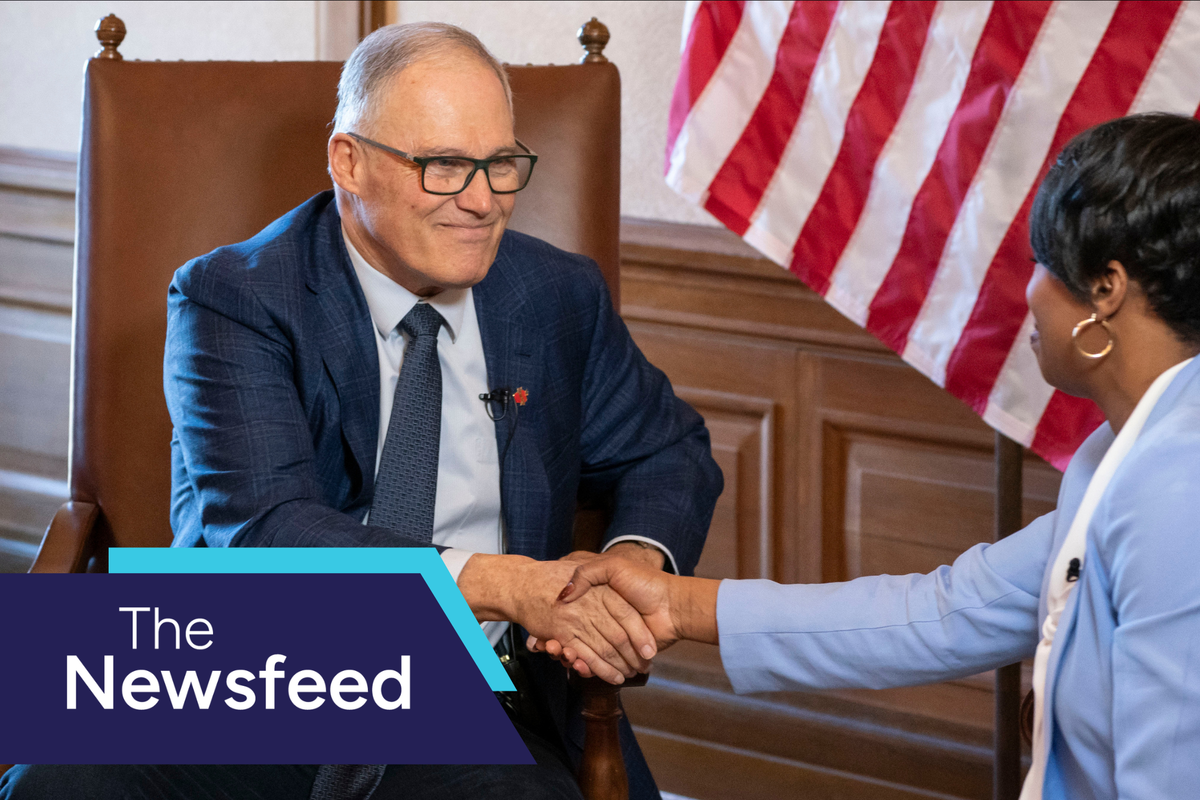 The Newsfeed: Former Gov. Jay Inslee on his tenure and his future | Cascade PBS