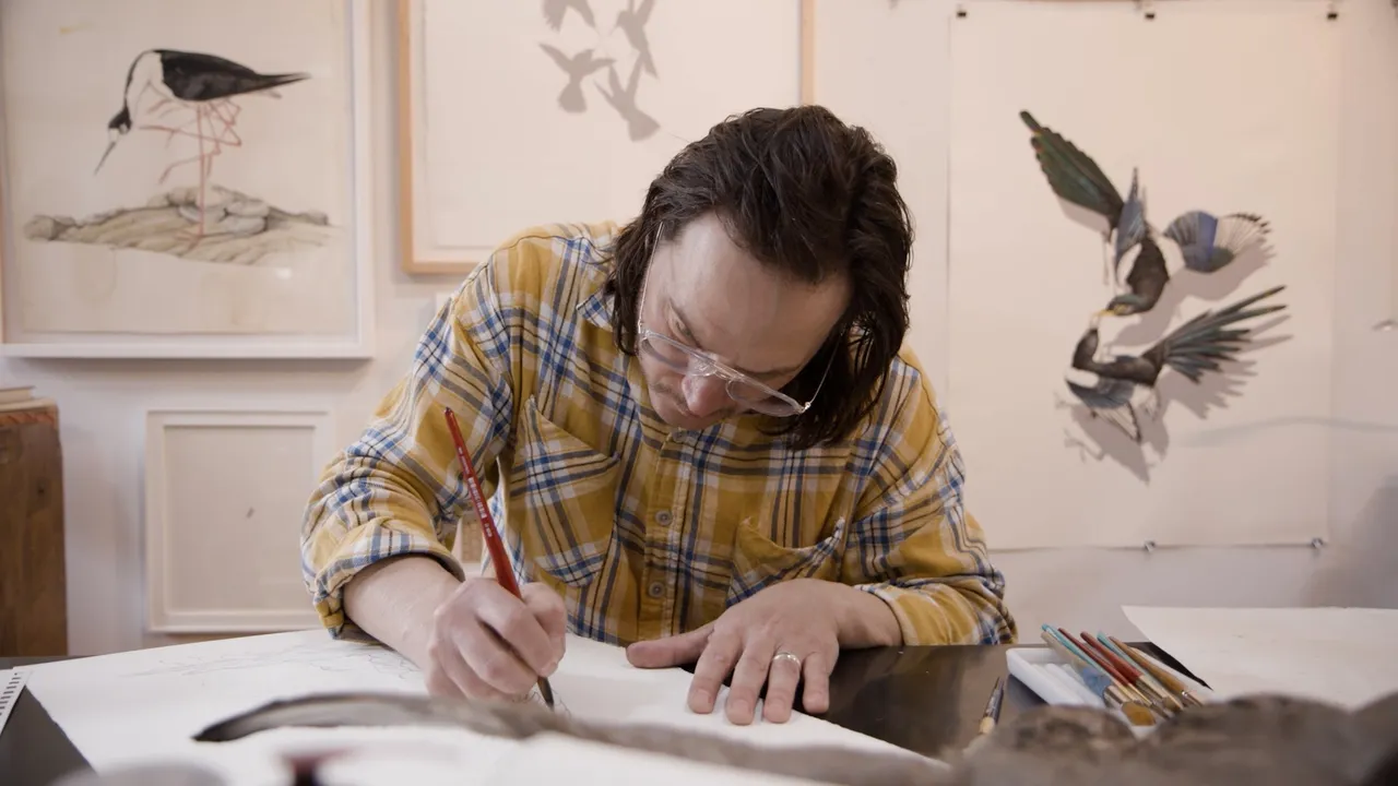 Art by NW: Justin Gibbens’ watercolors blend science & surrealism ...