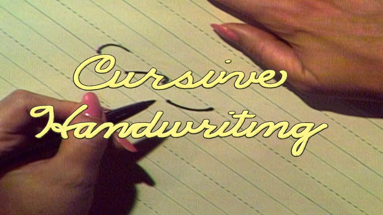 Cursive Handwriting: “I,T,U” (1988) | Cascade PBS