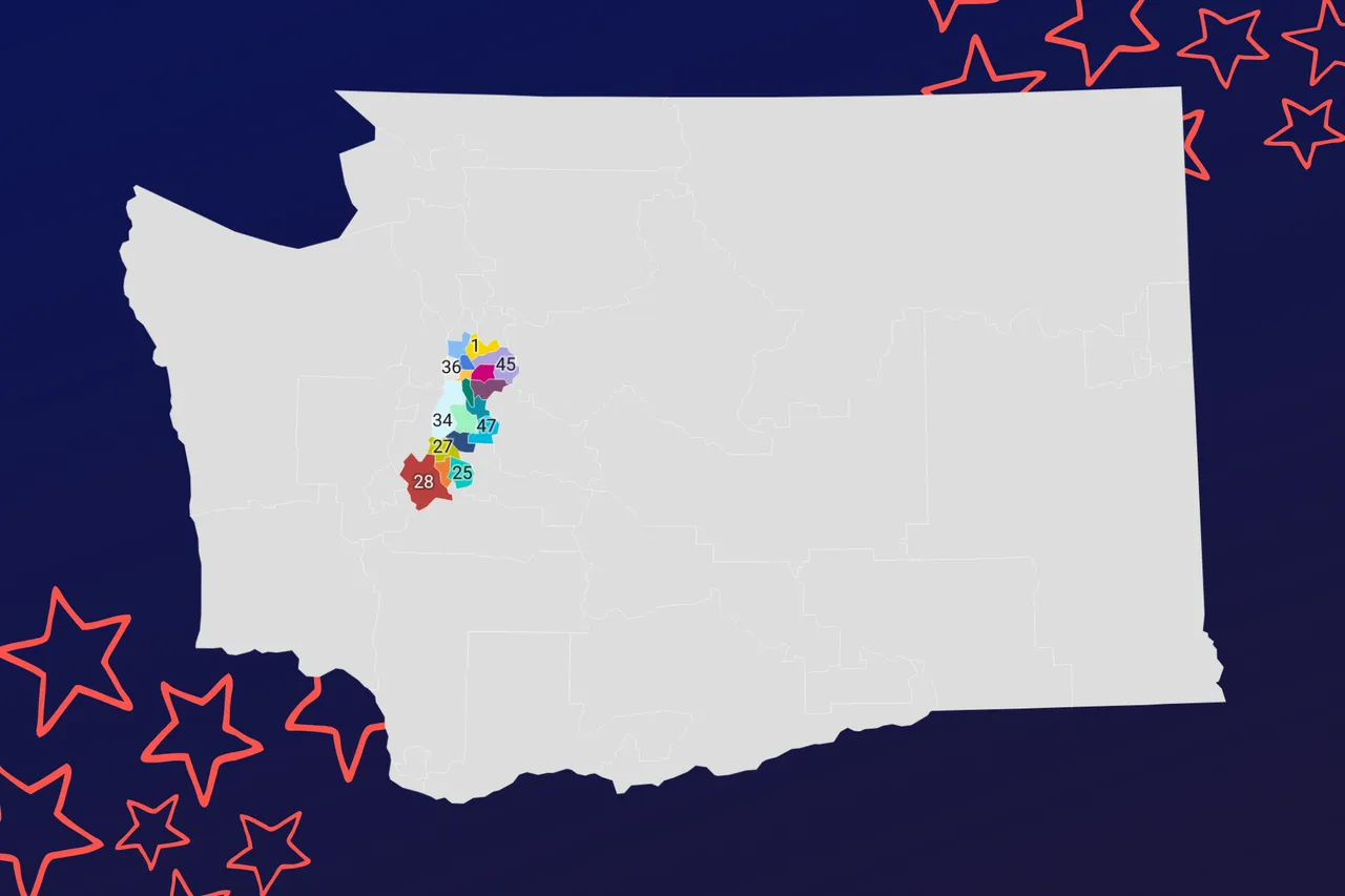 Live results: 2024 Seattle/Tacoma metro legislative district elections ...