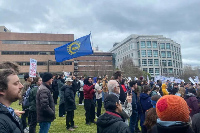 Seattle scientists protest Trump’s NIH cuts to research funding ...