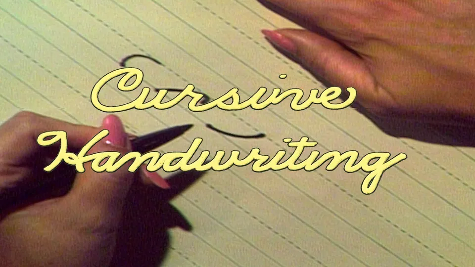 Cursive Handwriting: “I,T,U” (1988) | Cascade PBS